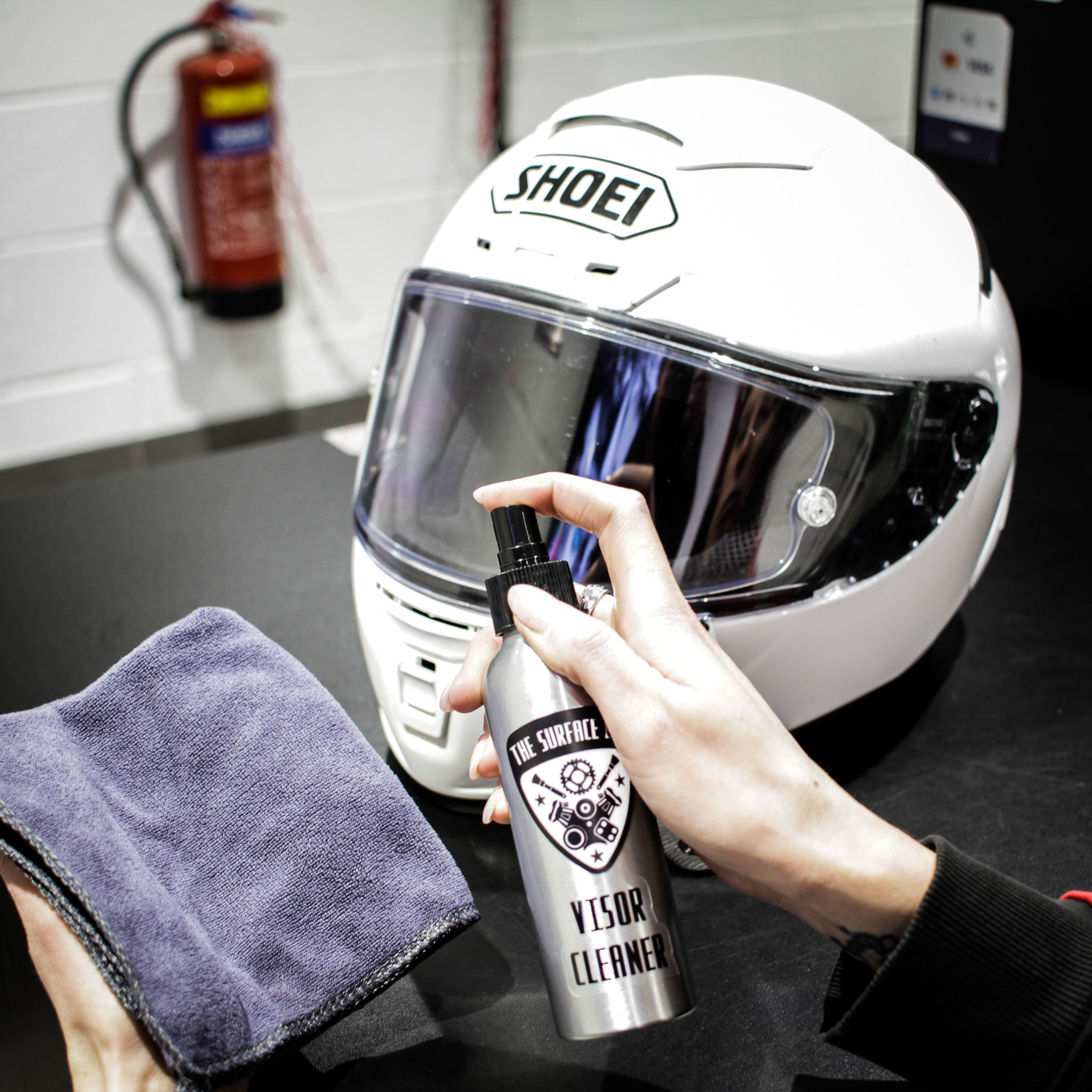 Visor Cleaner - The Surface Lab